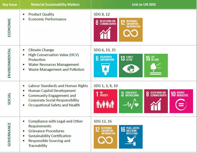 Sustainability Framework - Jaya Tiasa Holdings Berhad